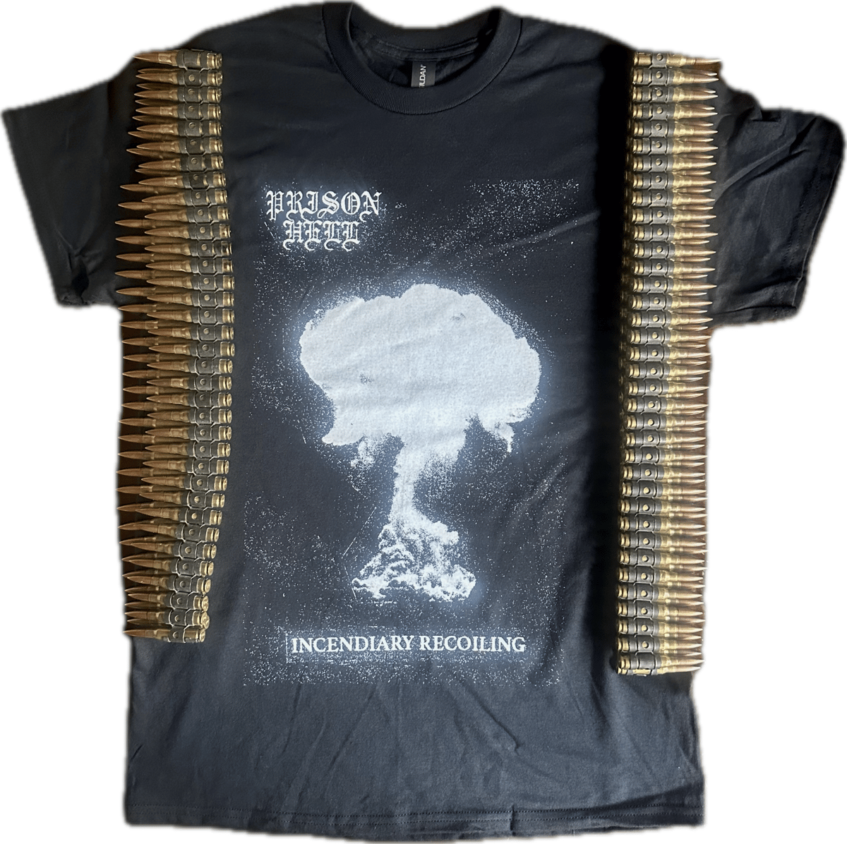 Prison Hell - Incendiary Recoiling T-SHIRT | War Vellum