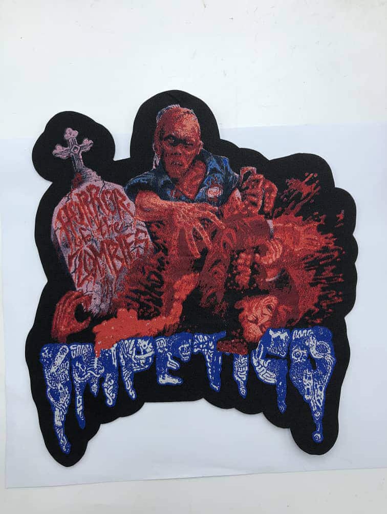 Impetigo - Horror of The Zombies Oversize | Patches Of The Mutilated