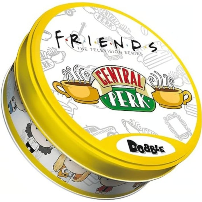 Dobble! Friends , Central Perk Edition Cards for Family and Kids ...