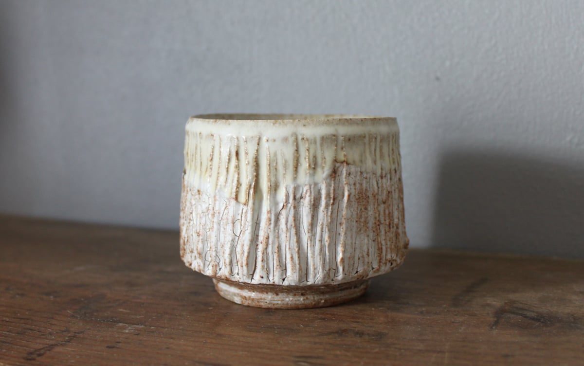 Low Footed Cup | Tim Lake Ceramics