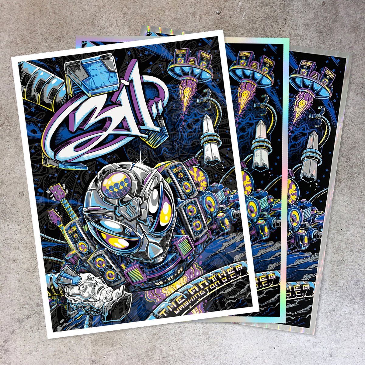 F4D Studios — 311 Washington DC Posters