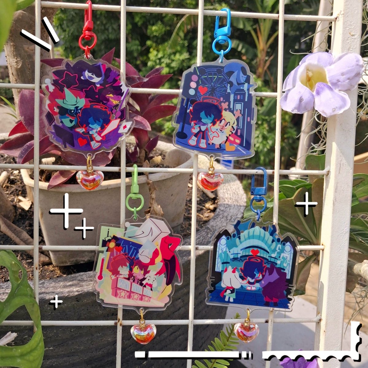 Your Adventures - Deltarune Keychain Collection | viviiyon