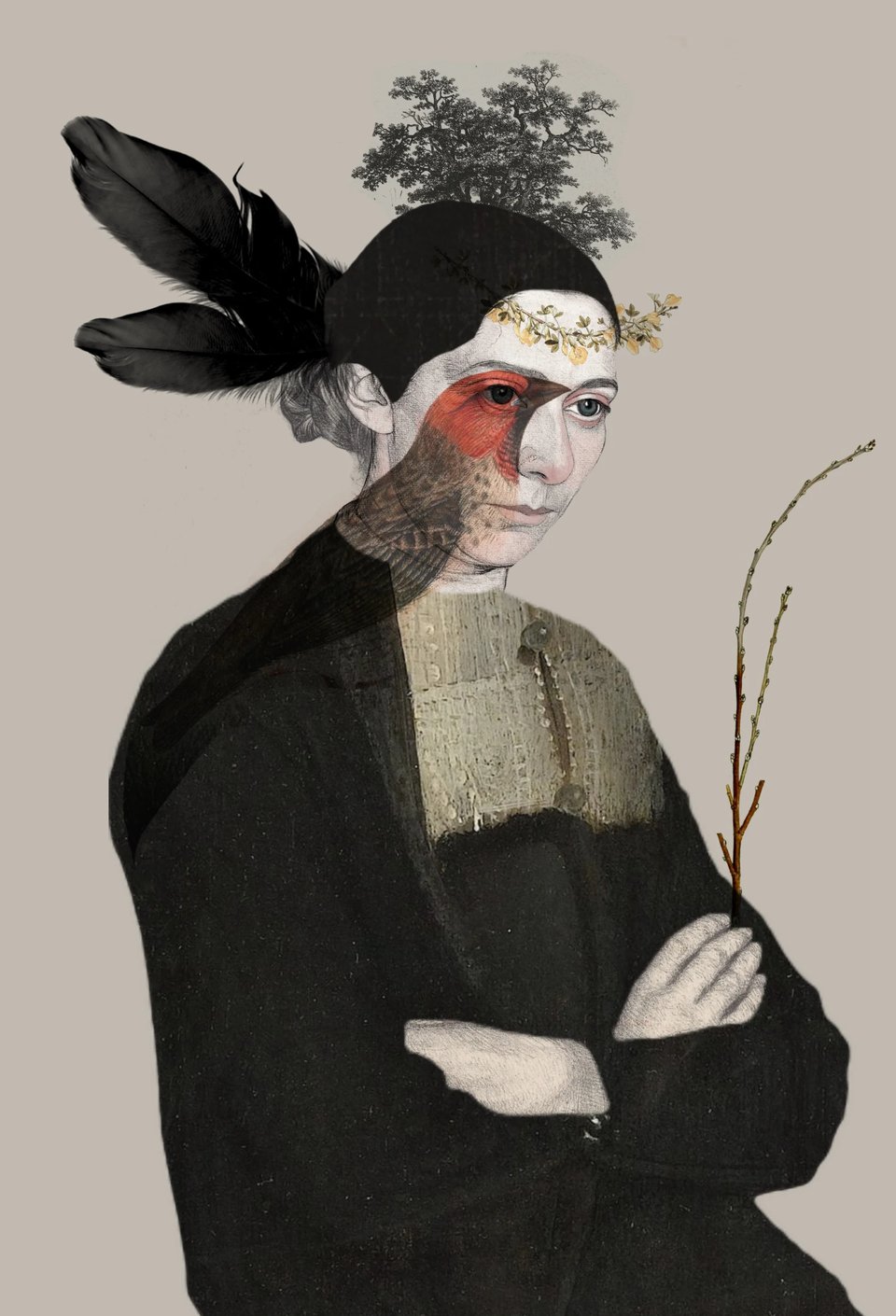The Crow | Sarah Jarrett Art