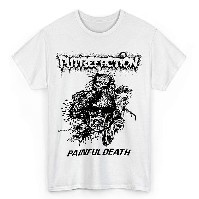 Putrefaction " Painful Death " T shirt | Necroharmonic