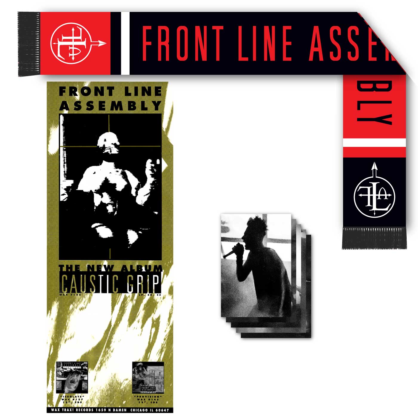Front Line Assembly Caustic Grip Limited Resist Bundle Wax Trax