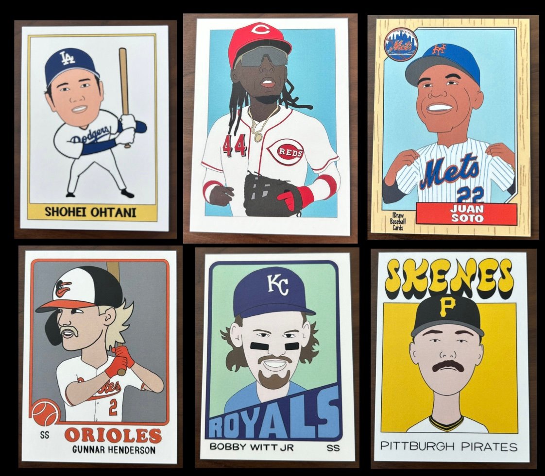 Products | I Draw Baseball Cards
