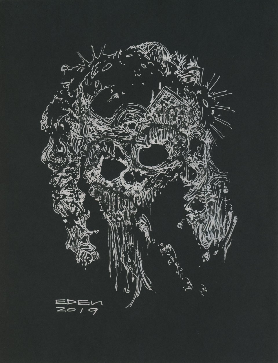 La Mort - Signed and Numbered Print | Edward Eden