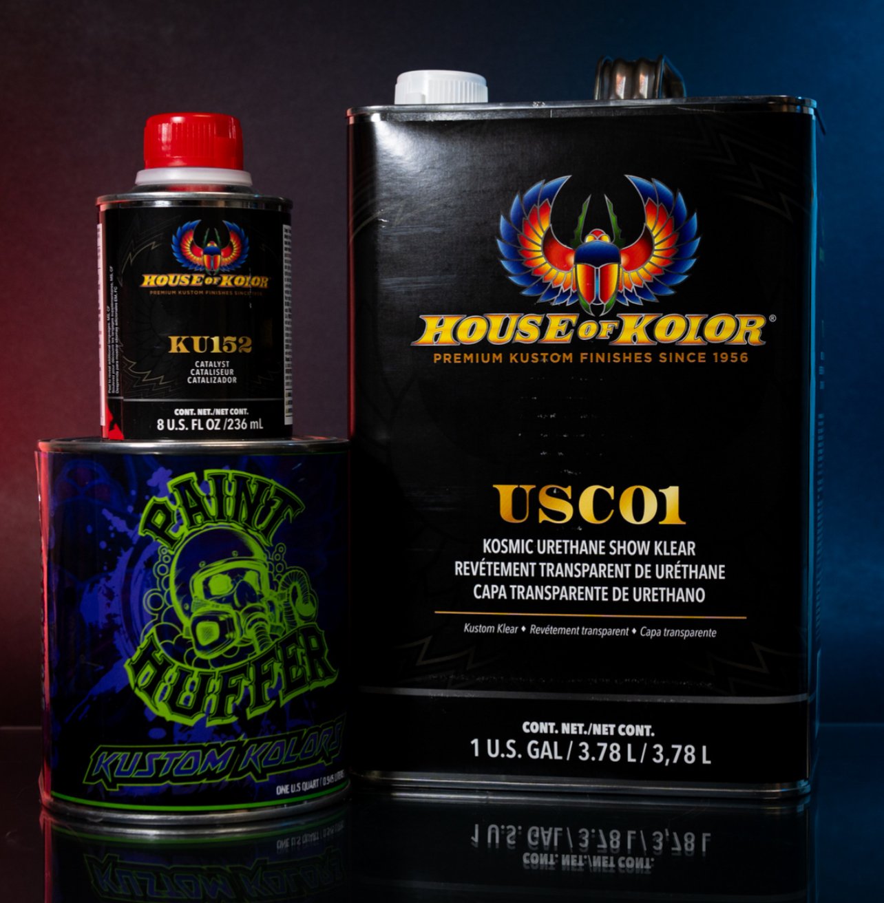 QUART PAINT KIT | PAINTHUFFER METALFLAKE