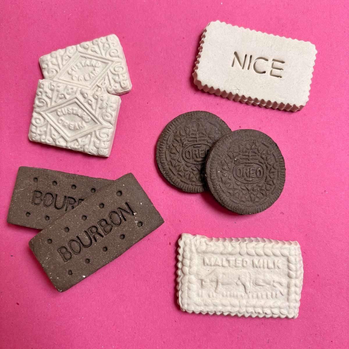 Real size ceramic biscuits | Adam Ceramic