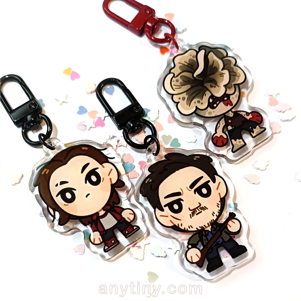 The last of us. Ellie, Joel and Clicker | anytiny