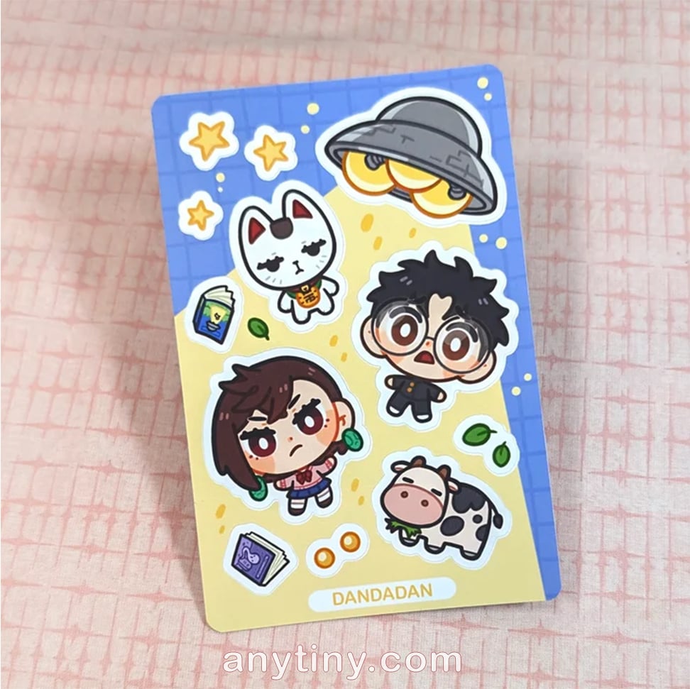 Dandadan Sticker Sheet! | anytiny