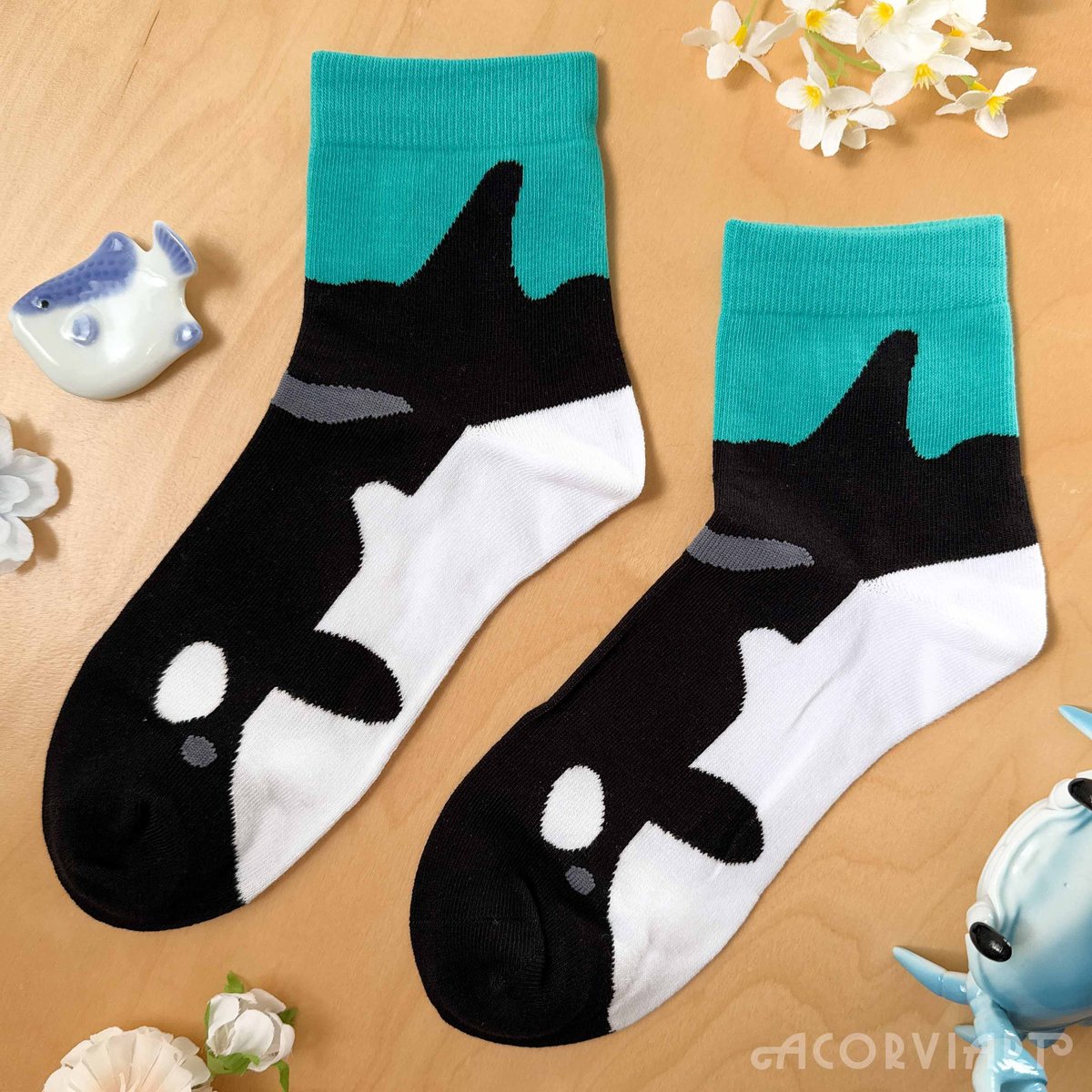 Orca Socks | acorviart