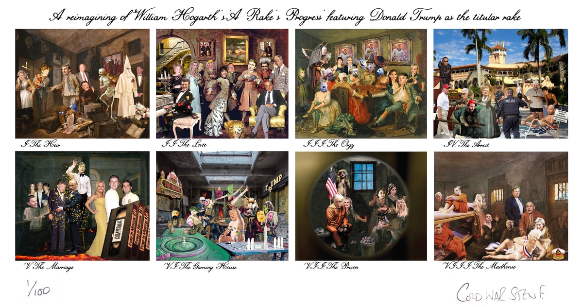 Trump's Progress - Limited Edition | Cold War Steve