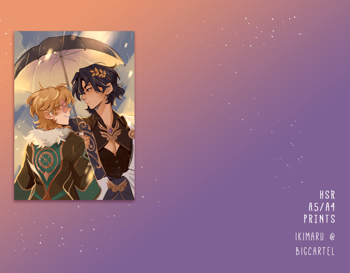 HSR A5 and A4 prints | Sunny's shop