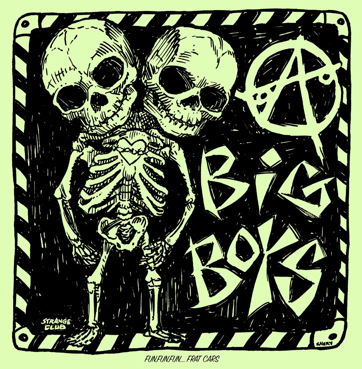 PRE ORDER! BIG BOYS- FUN, FUN, FUN... FRAT CARS GLOW IN THE DARK LP ...