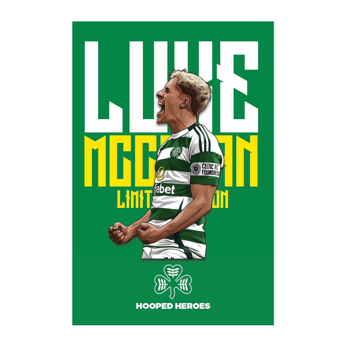 Luke McCowan Pin badge | Celtic Pin Badges