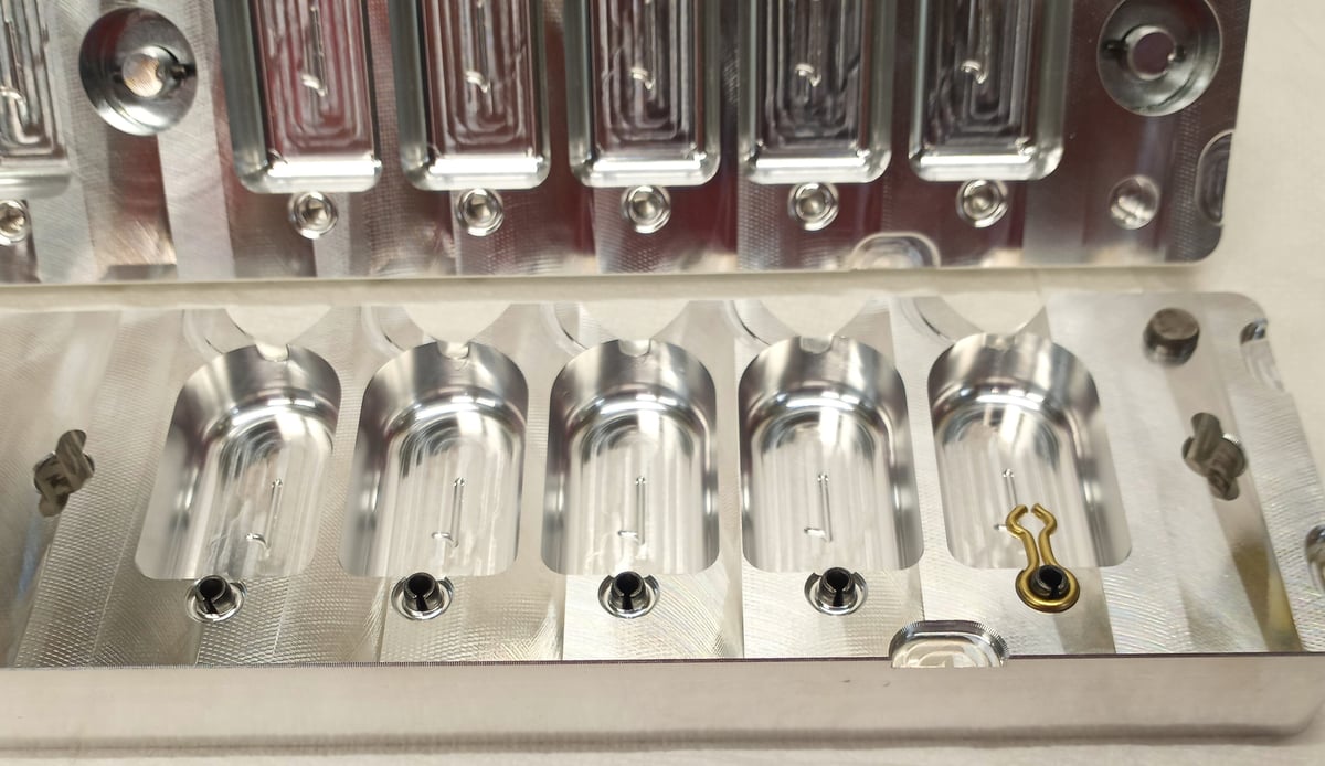 1 LB Cod Sinker ( 10 Cavity ) Production Mold | Lake Side Molds ...