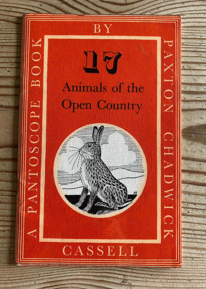 A Pantoscope Book Animals of the Open Country | Two Artists At Home