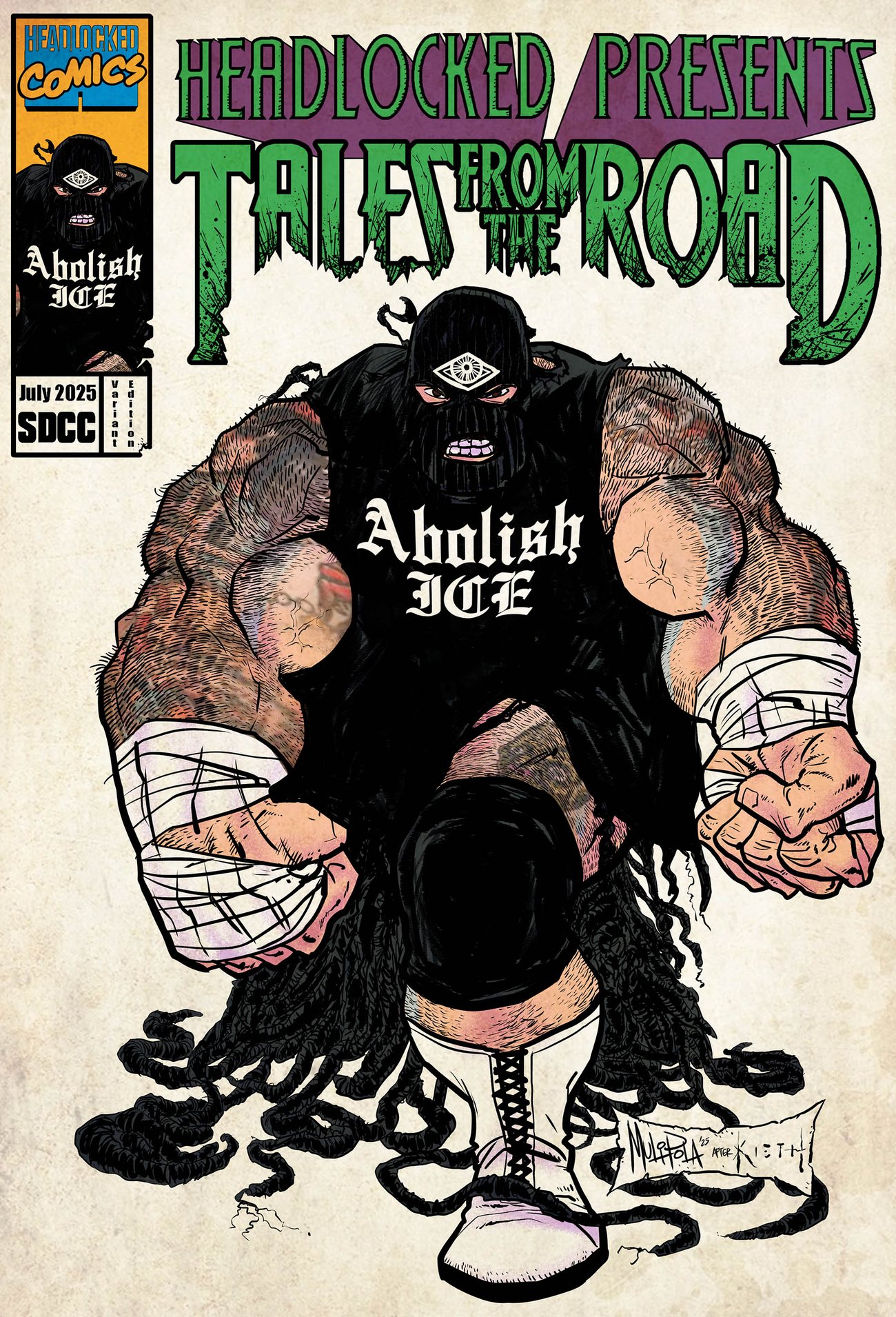 Brody King - Tales from the Road (second printing) | Headlocked Comic