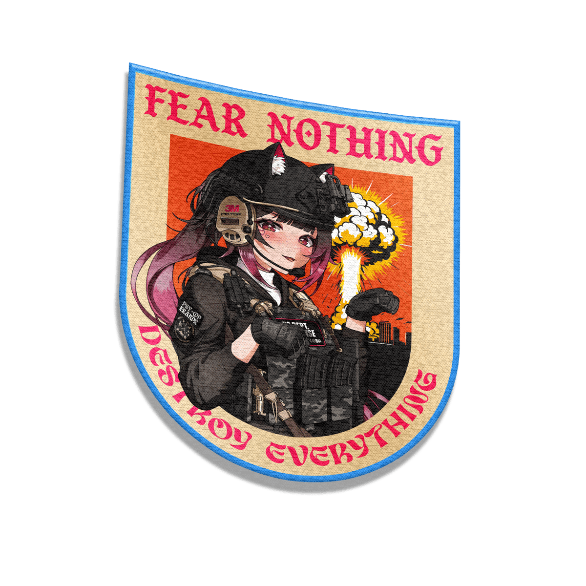 Fear Nothing, Destroy Everything Patch | Hellsent
