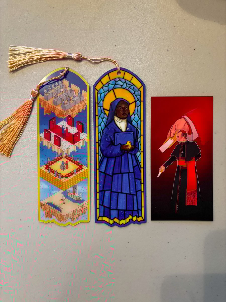 DROP 2C Merch: Bookmarks (2QTY) | Conclave Zine