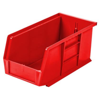 Hanging & Stacking Bin, 10-7/8 x 5-1/2 x 5", AW30230Red Package Qty12 ...