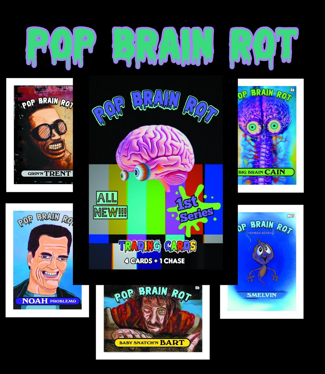 POP BRAIN ROT Series 1 Box (Standard Edition) | POP BRAIN ROT