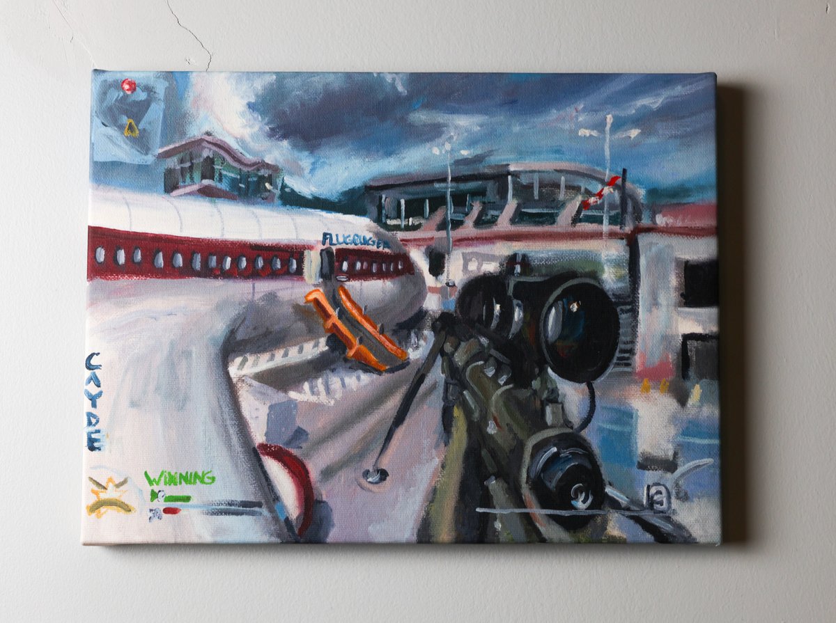 Mw2 Terminal Canvas Print | Cayde
