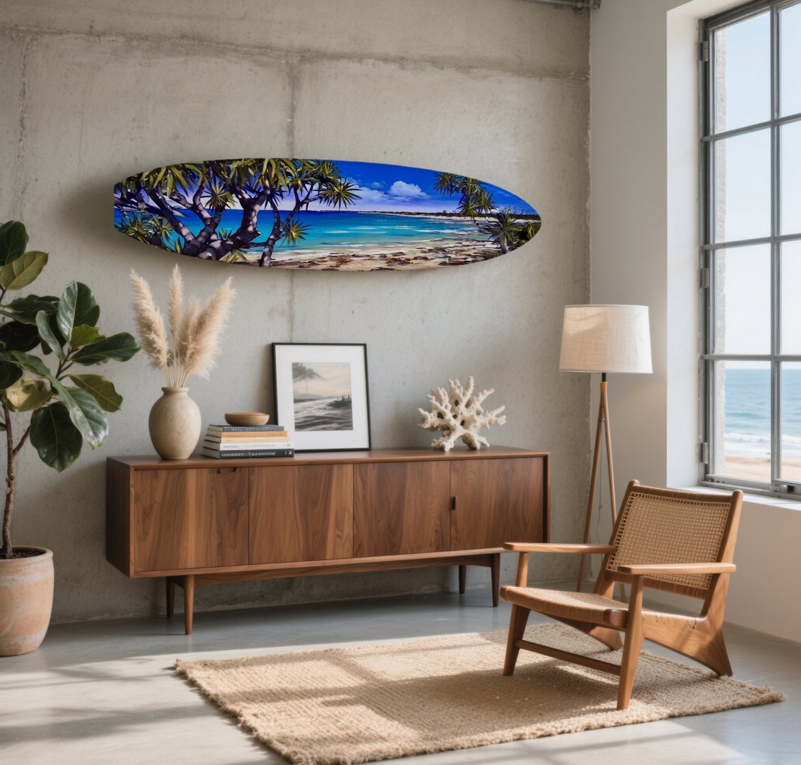 Surfboard Art - 'Customized'- Original Art on Surfboard - Personalized ...