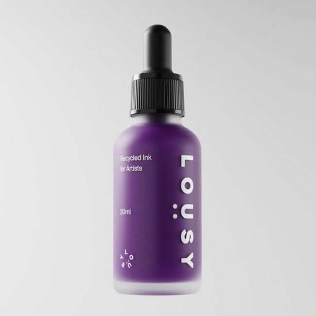 Lousy Ink - Purple 30ml | Silverpoint Art Supplies