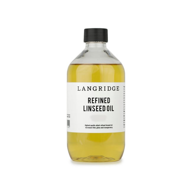 Langridge - Refined Linseed Oil | Silverpoint Art Supplies