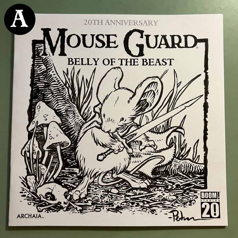 Mouse Guard RPG Boxed Set *SIGNED* (slightly imperfect box) | Mouse Guard