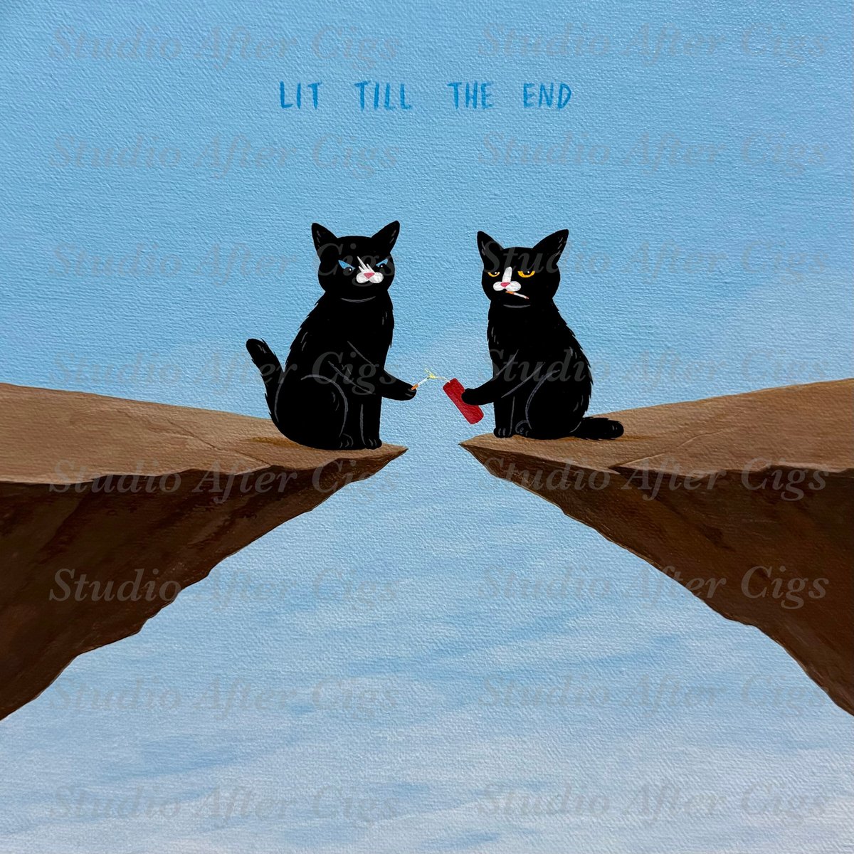 Limited Canvas Print | Studio After Cigs