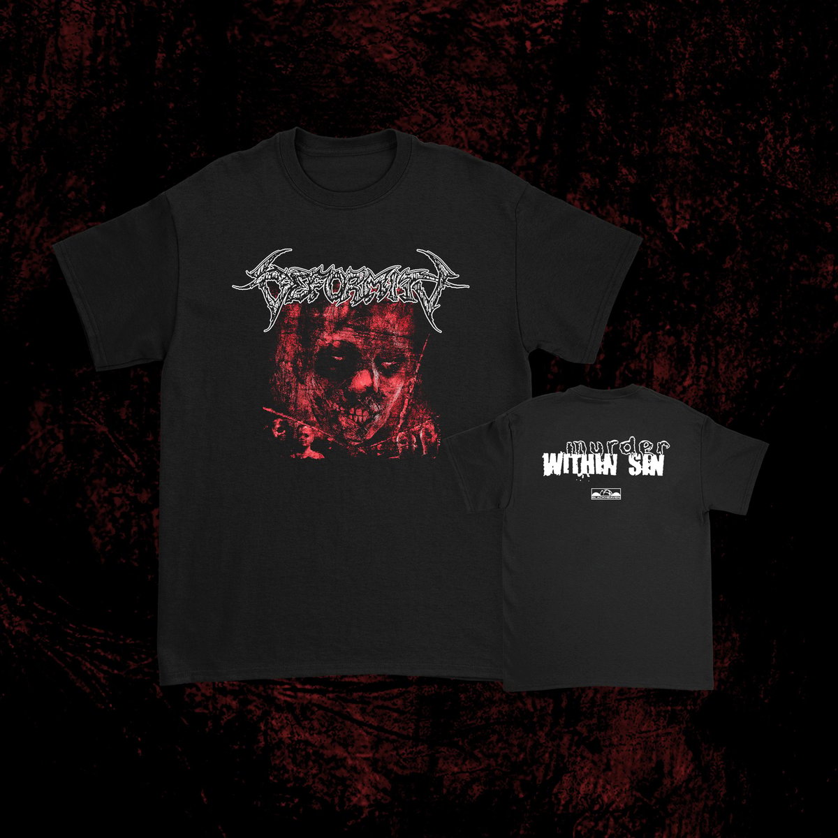 Deformity Murder Within Sin Shirt *Preorder* | Blackheaven Records