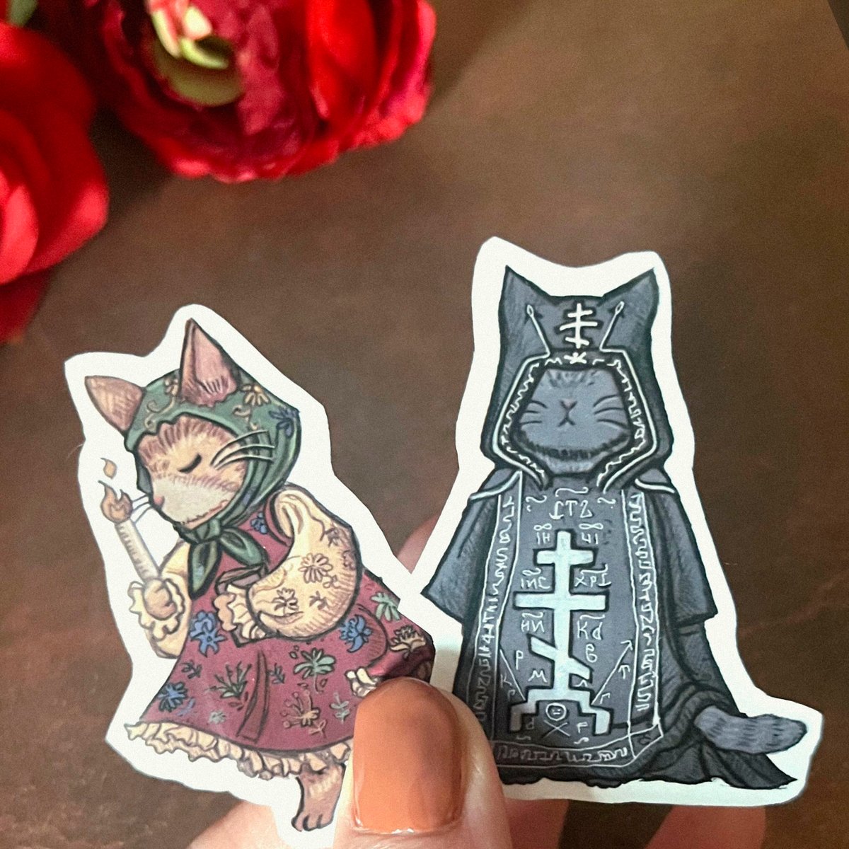 Orthocats sticker pack | Lux Angelae