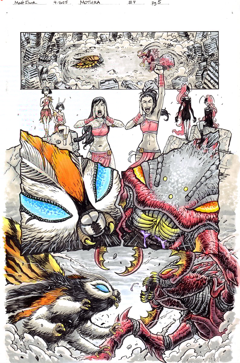 Mothra 4.5 | Matt Frank Art