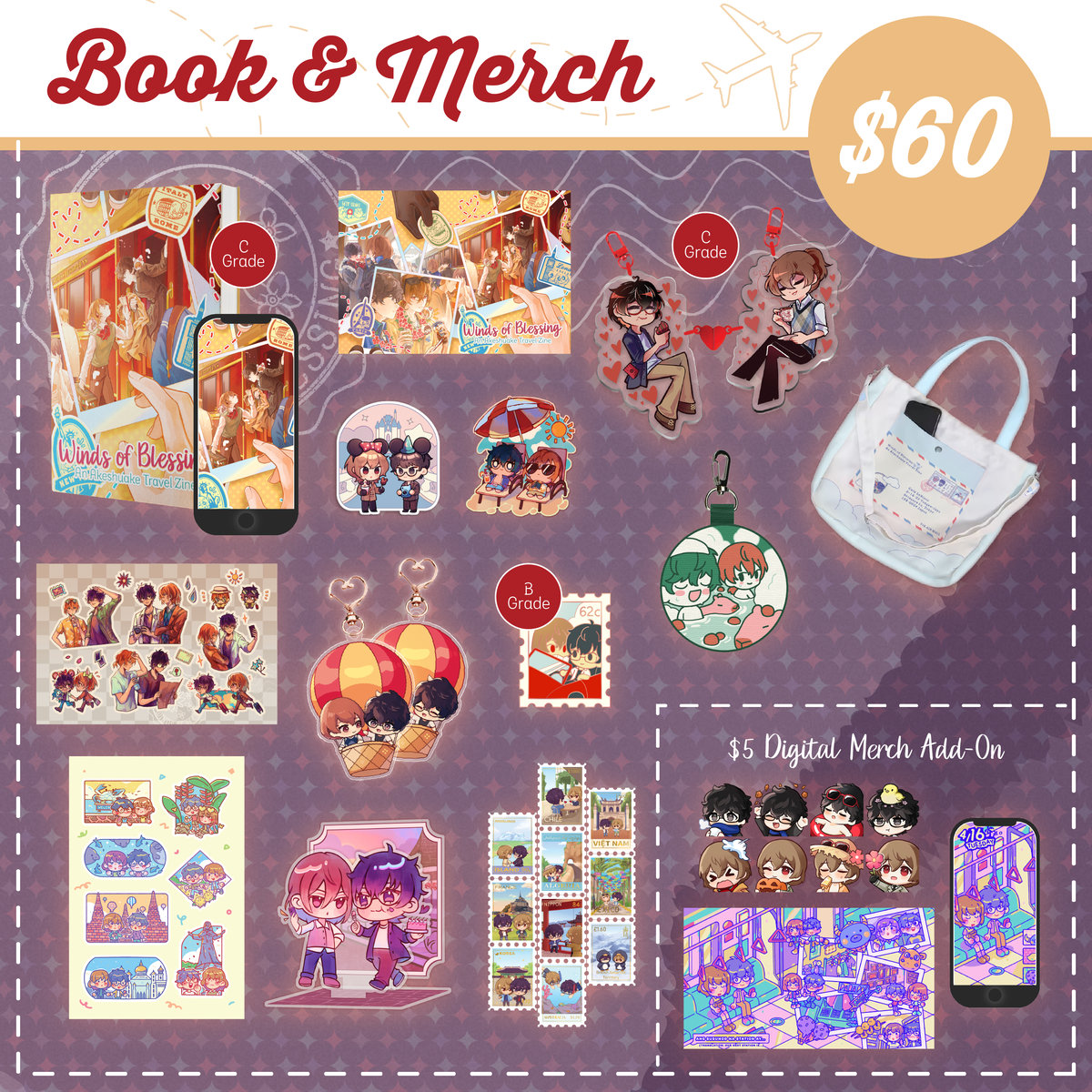 Book + Merch | Winds of Blessing