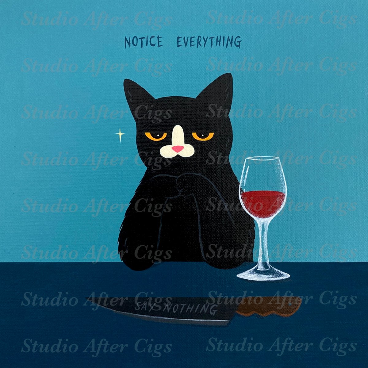 Limited Canvas Print | Studio After Cigs