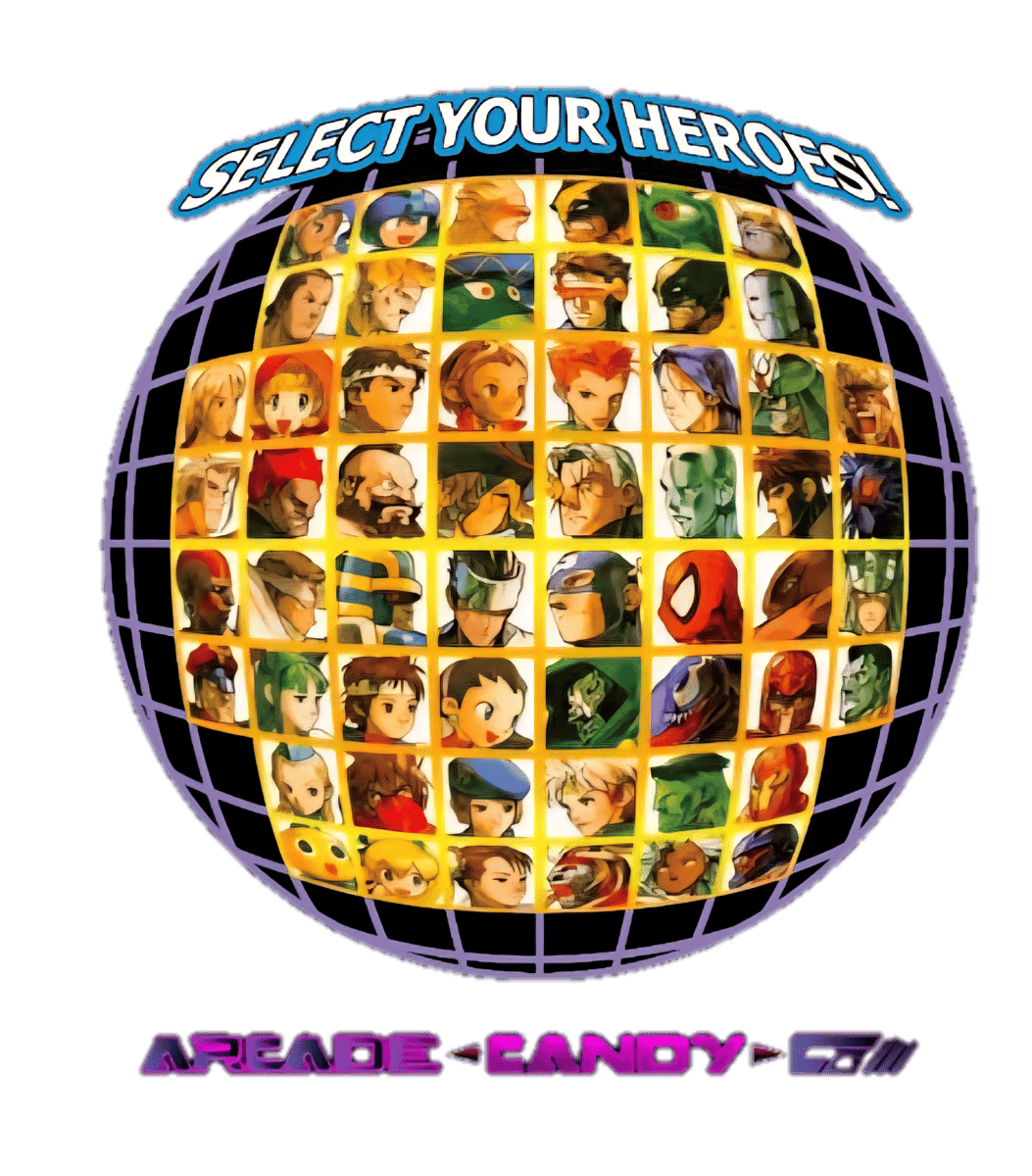 MVC2 3" Character Select Pin | Arcade Candy Co.