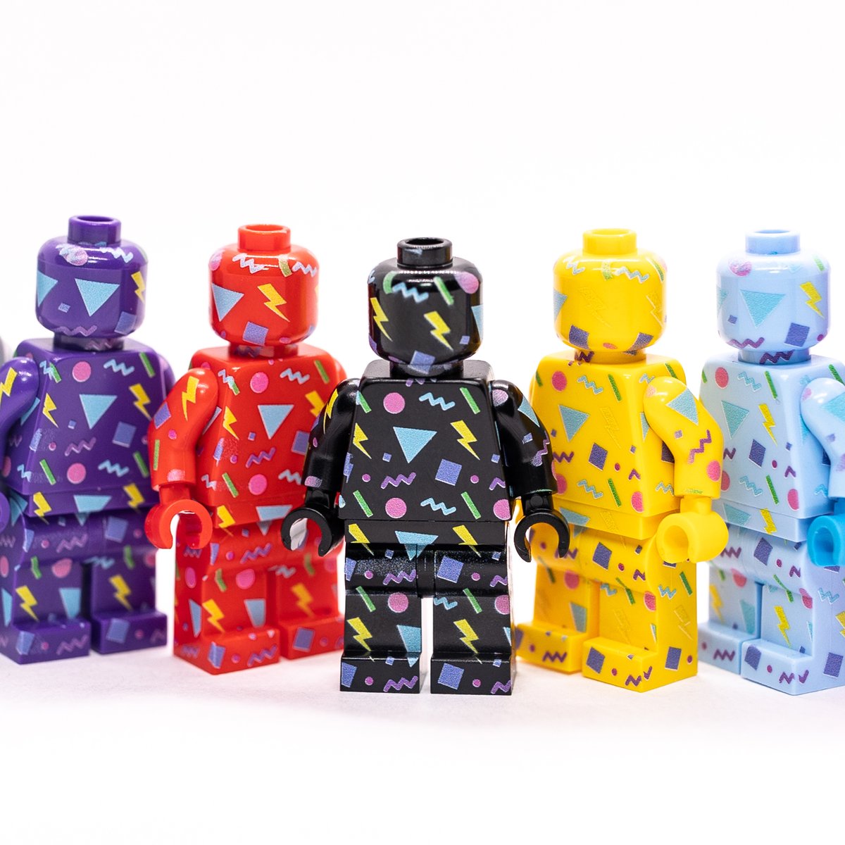 Arcade Pattern Minifigure | eja bricks