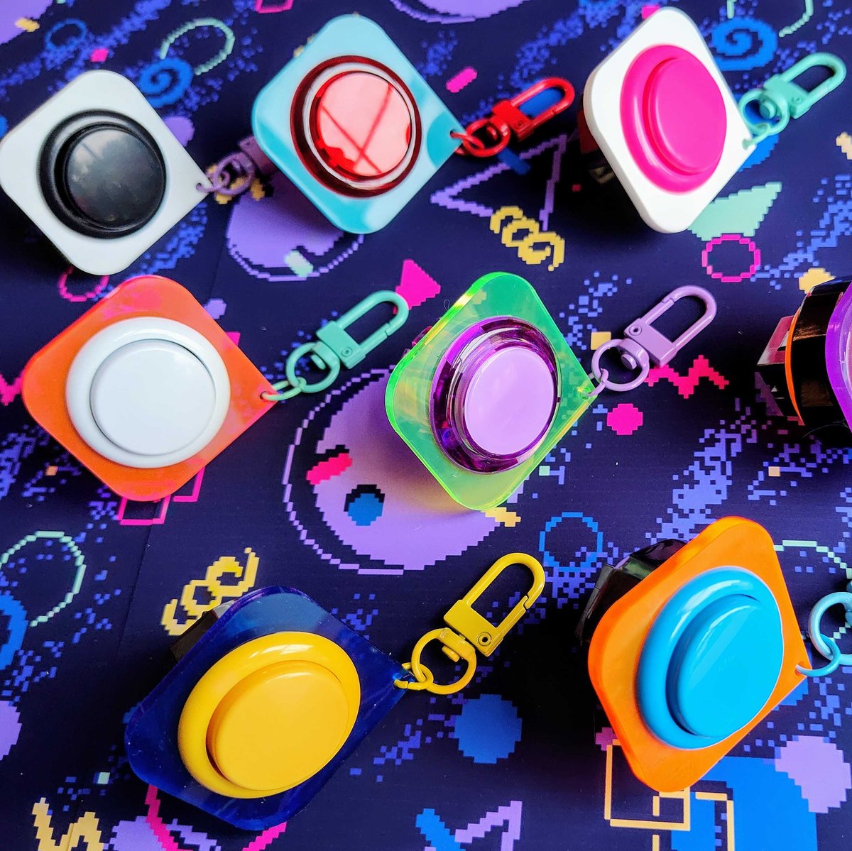 Arcade Fidget Charms | Astrawitch Art