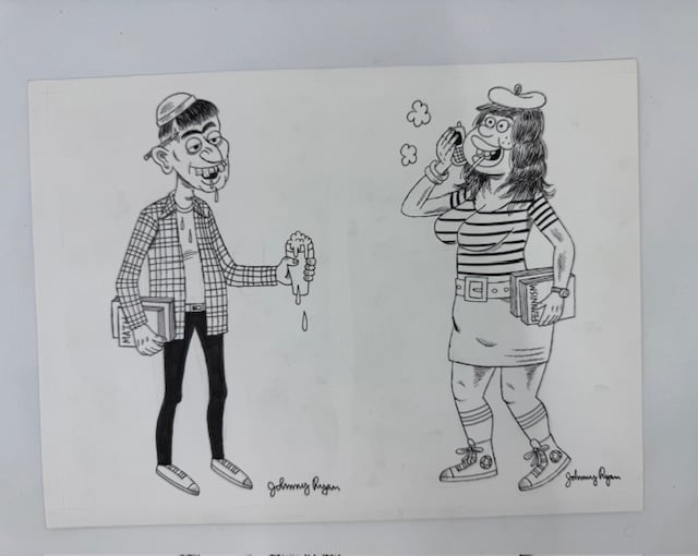 VICE BOYS/GIRLS STUDENT GUIDE COVER ILLUSTRATIONS | JOHNNY RYAN
