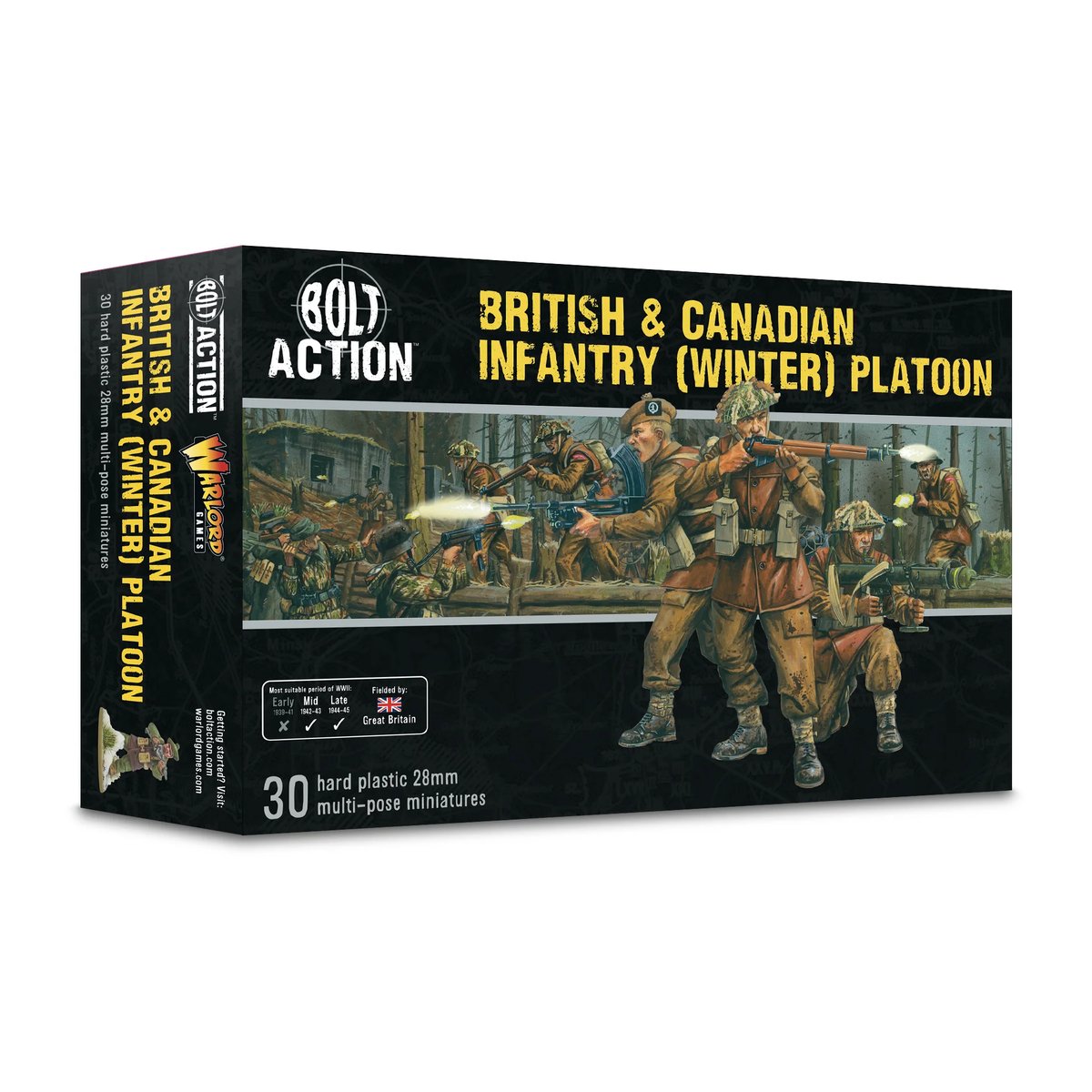 British & Canadian Infantry (Winter) Platoon | Modelling For Advantage