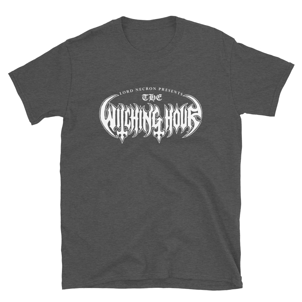 THE WITCHING HOUR - LOGO / WHITE PRINT (BLACK, DARK HEATHER, MILITARY ...