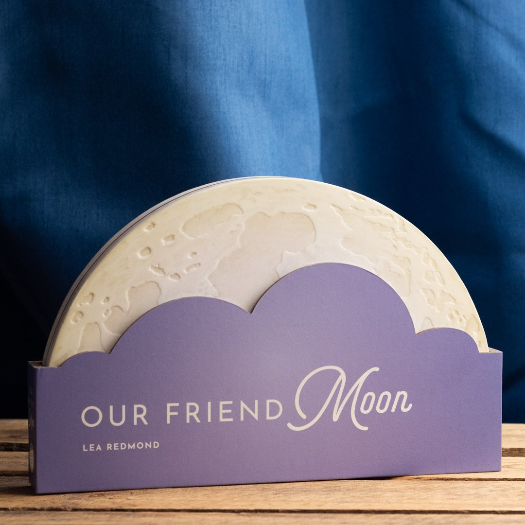 Our Friend Moon - Children's Board Book book by Lea Redmond | The Moon Cave
