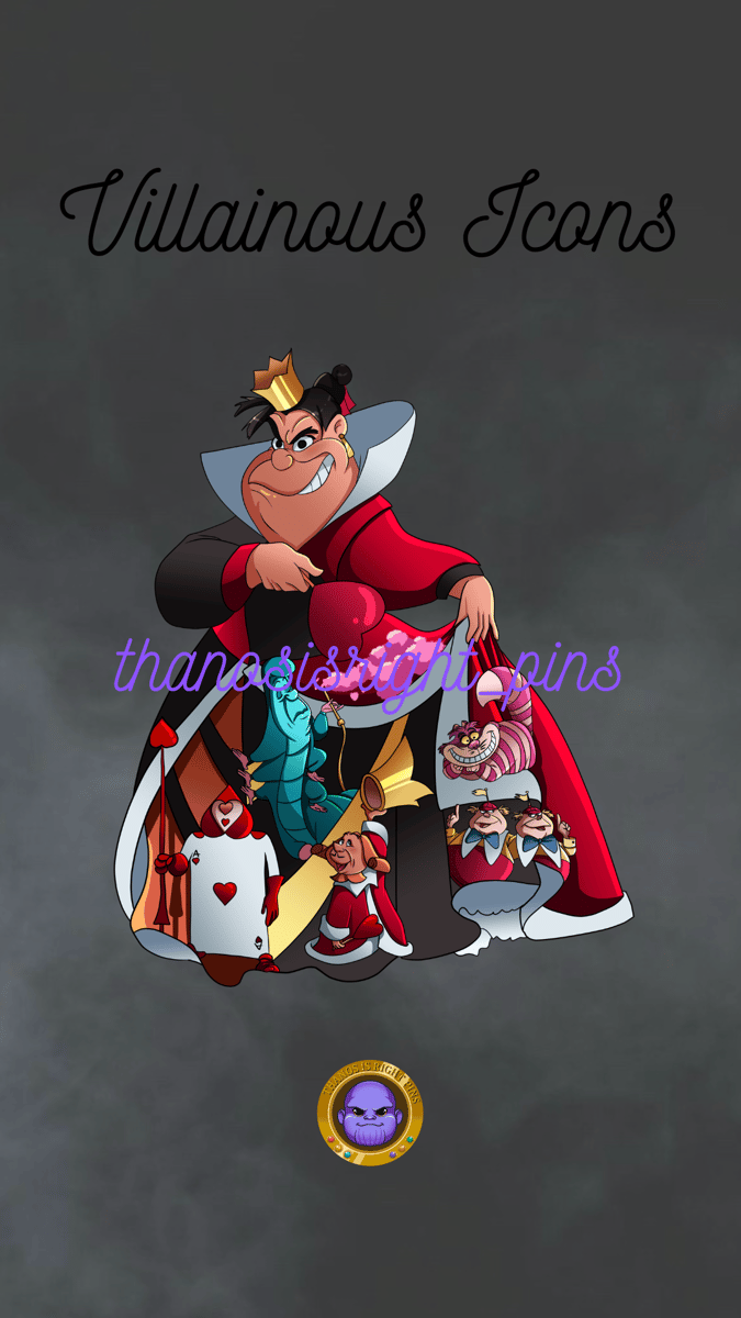 Villainous Icons - Presale | thanosisright_pins