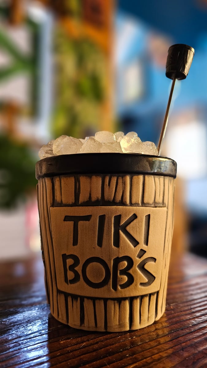 Tiki Bob's Bucket Mug 2nd Edition Limited to 50 w/Matching Swizzle FREE ...