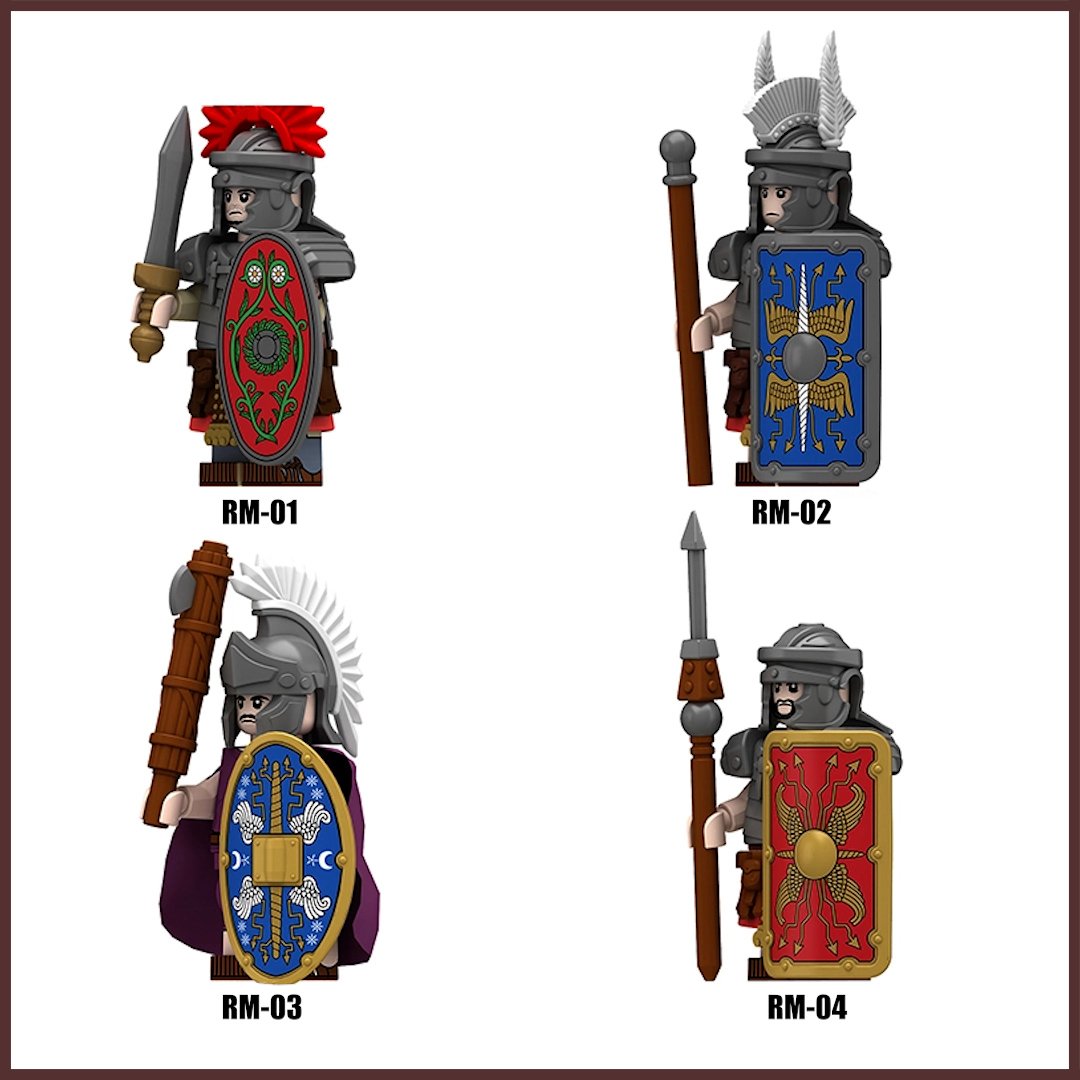 Roman Legion Set – Officers & Soldiers | Historical Brick Store