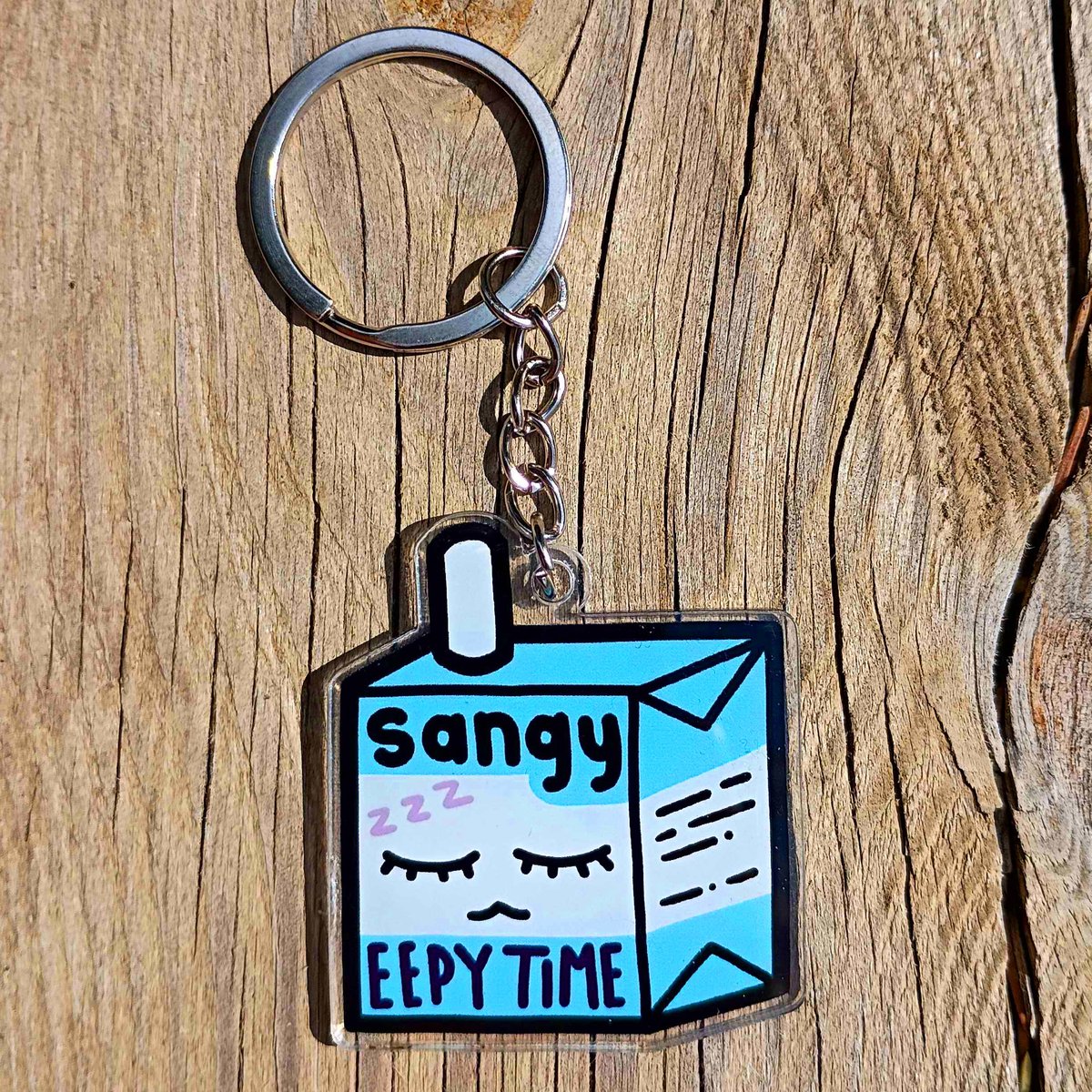 Eepy Time Juicebox Acrylic Keychain (Autographed) | Sanguine VA