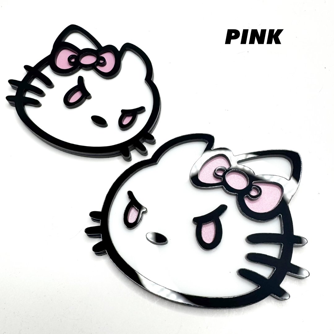 Angry Kitty Fender Set (options available) | Savage Badges